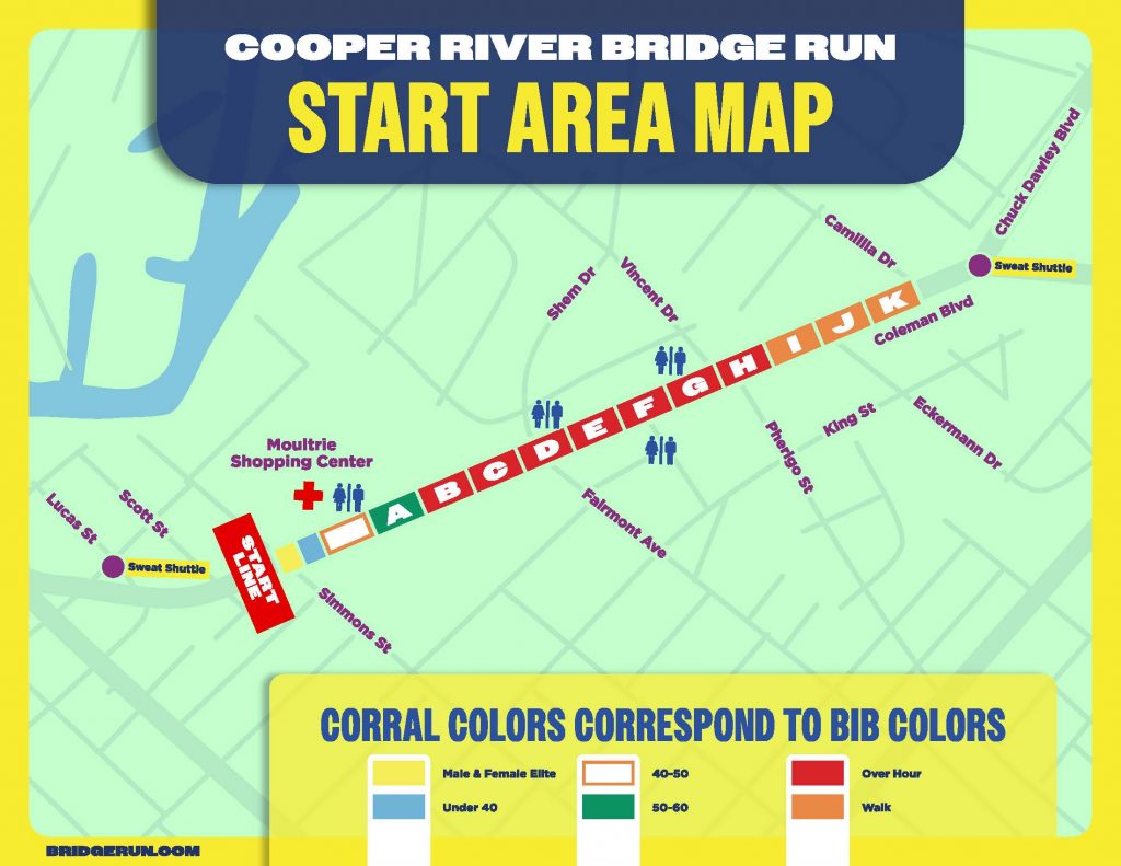 Cooper River Bridge Run | Maps